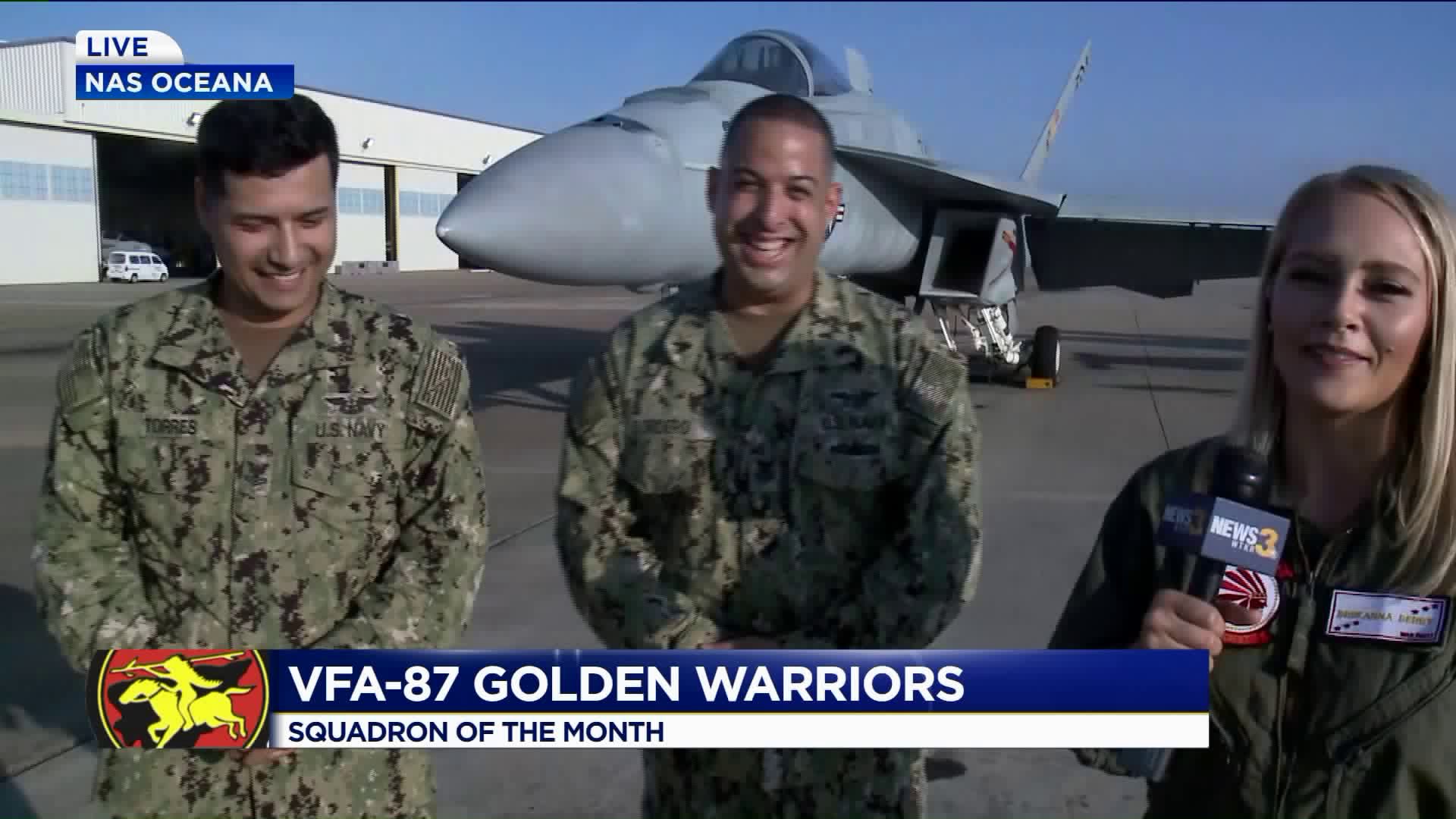 VFA-87 Golden Warriors June squadron of the month