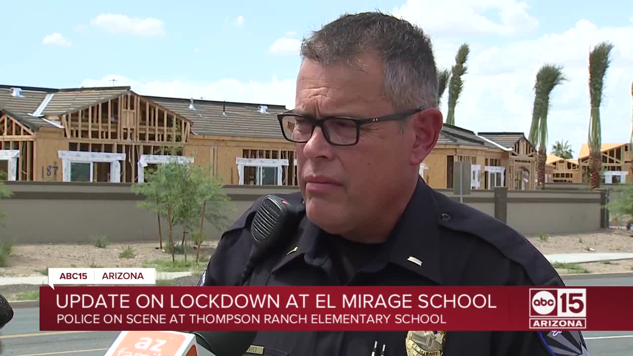 Suspect arrested after lockdown at Thompson Ranch Elementary