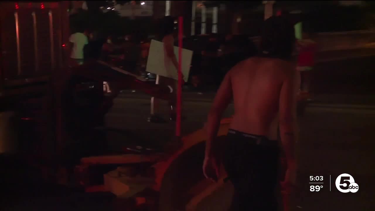 Curfew issued after some Akron businesses damaged; police say about 50 ...