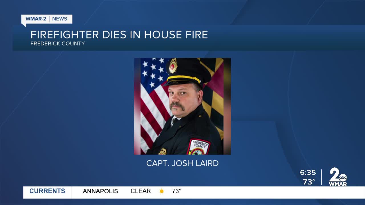 Fire Captain dies after battling two alarm house fire in Ijamsville