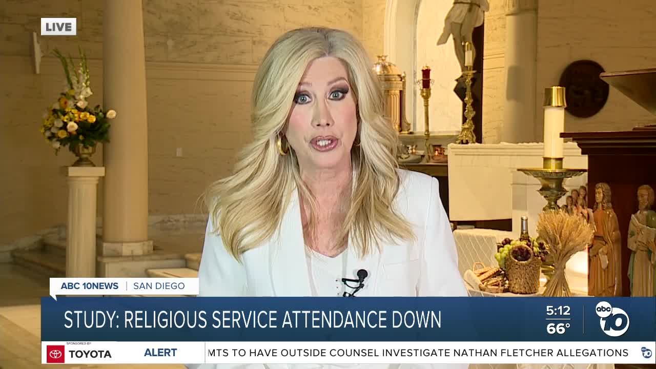 Anchor Kimberly Hunt talks to Cardinal McElroy about in person vs ...