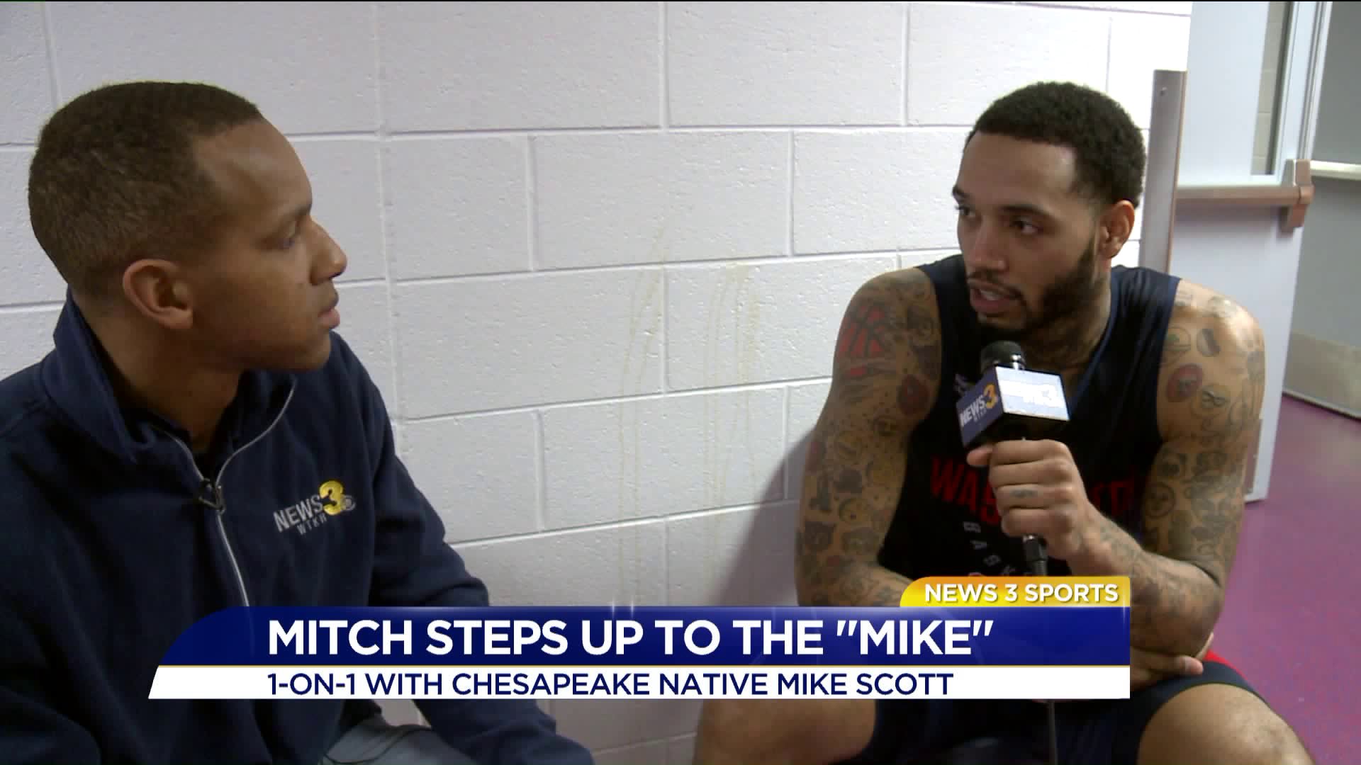Chesapeake’s Mike Scott is healthy, and playing a big role for the Wizards