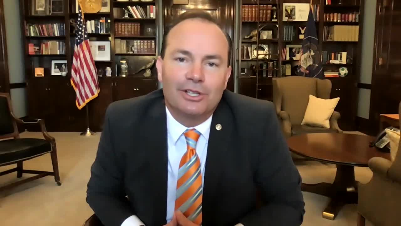 Sen. Mike Lee speaks on Trump presidency, reelection effort