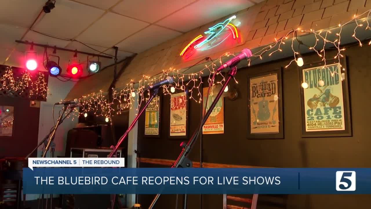 The Bluebird Cafe reopens after 16 months