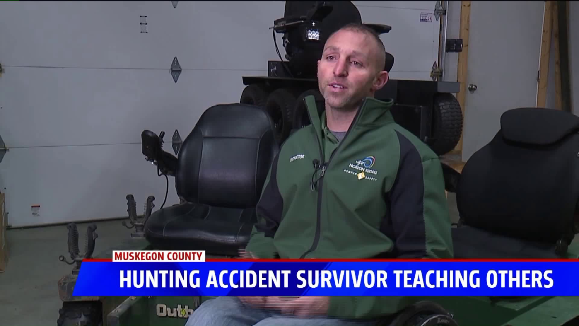 Hunting accident survivor dedicated to teaching others safety