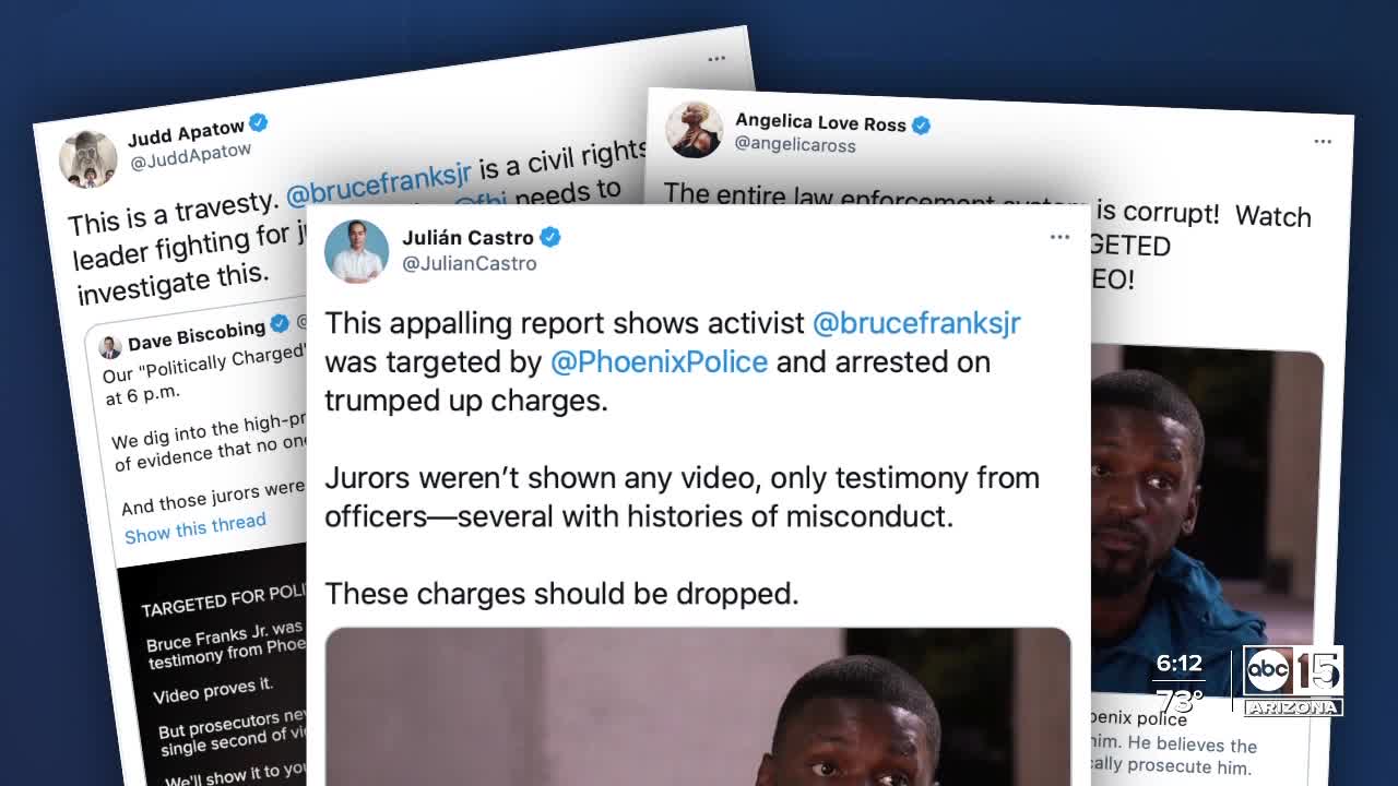 Prominent activist Bruce Franks Jr. ‘targeted’ by Phoenix PD