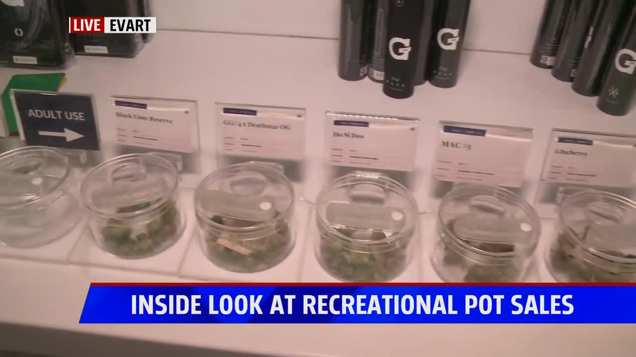 Inside look at one of Michigan's recreational marijuana dispensaries