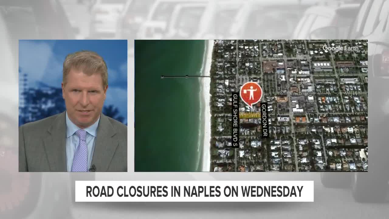 Temporary traffic closures start on Wednesday in Collier County