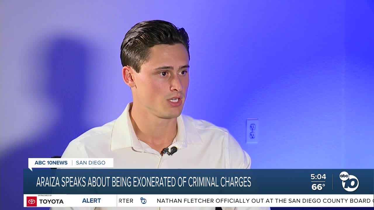 Anchor Kimberly Hunt one-on-one with Matt Araiza