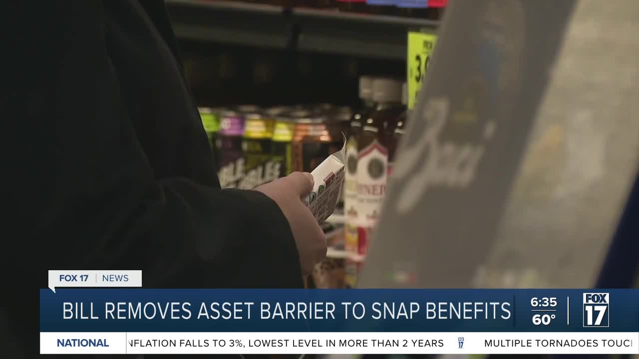 Governor Whitmer signs bill removing asset barrier to SNAP benefits