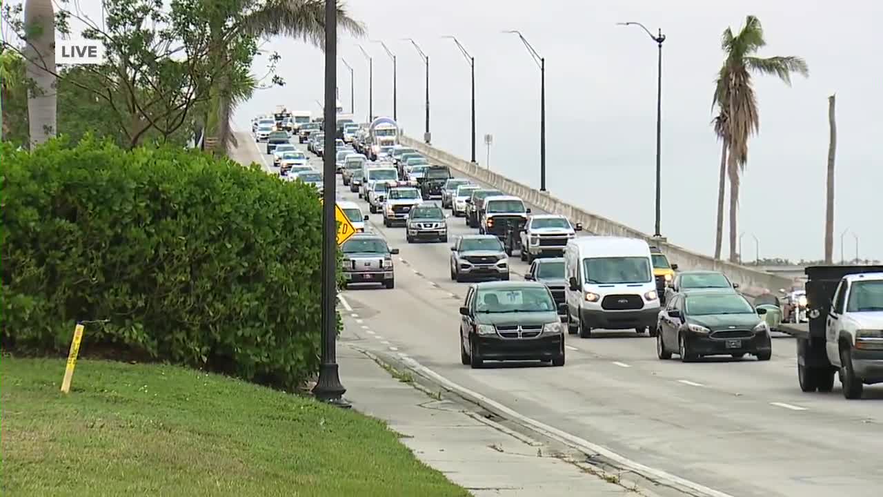Edison Bridge reopens after crash slowed traffic in Fort Myers