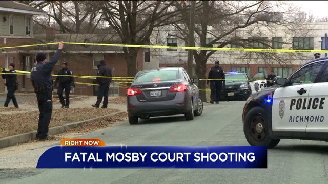 Mosby Court fight leads to shooting; woman killed, 1 wounded