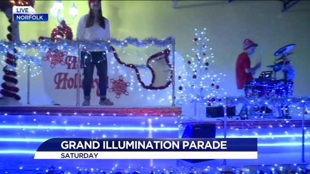 Grand Illumination Parade lights up Downtown Norfolk this weekend
