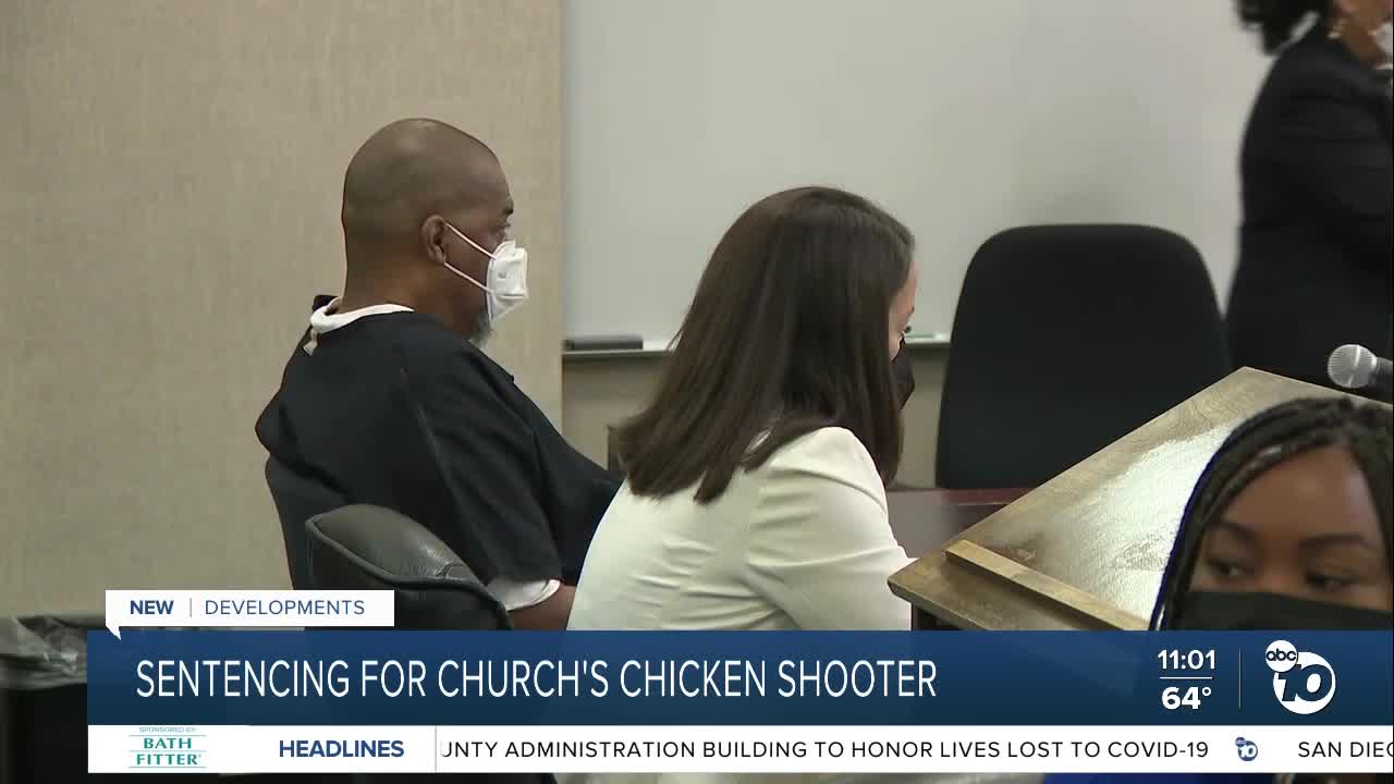 Man receives lengthy prison term for Church's Chicken shooting