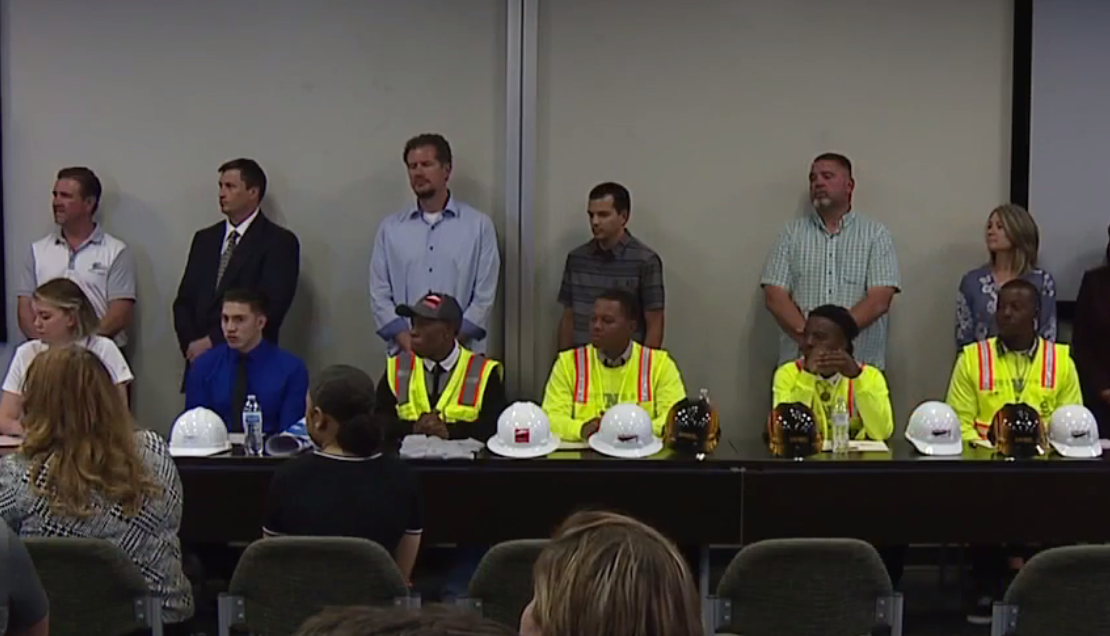 Clark County students working construction after graduation
