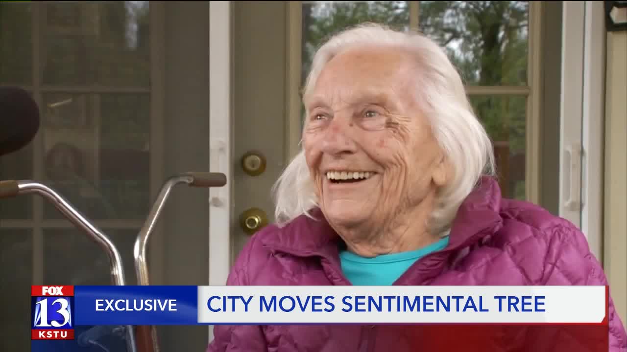 SLC woman thanks the city for saving her White House tree
