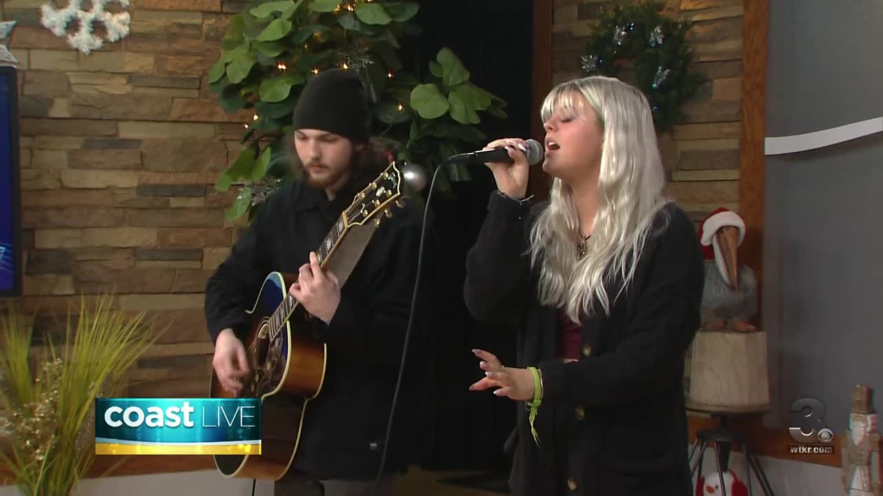 Grayson Torrence performs for Acoustic Music Friday on Coast Live