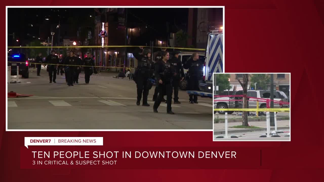 10 injured in shooting in downtown Denver after Nuggets win NBA ...