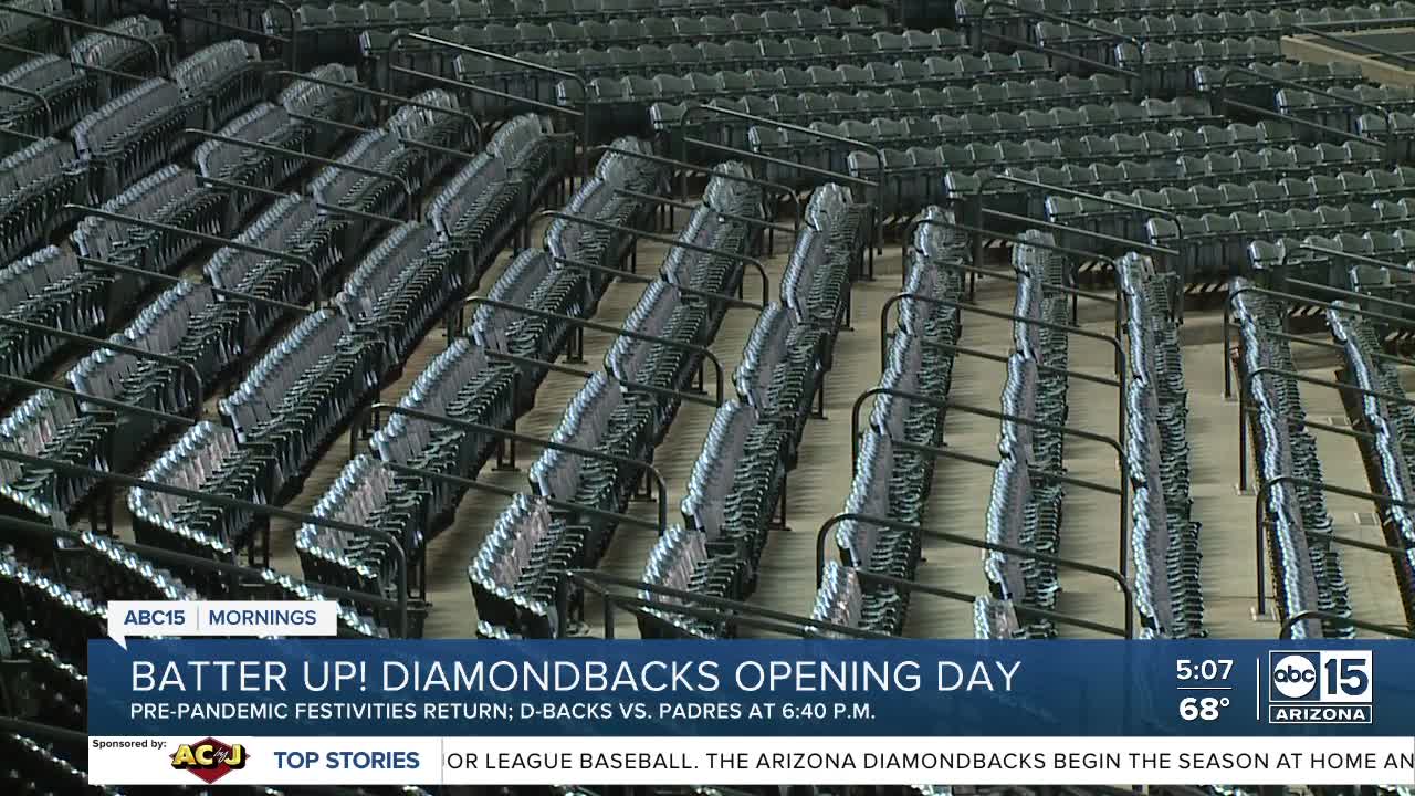 What to know about Diamondbacks' Opening Day at Chase Field