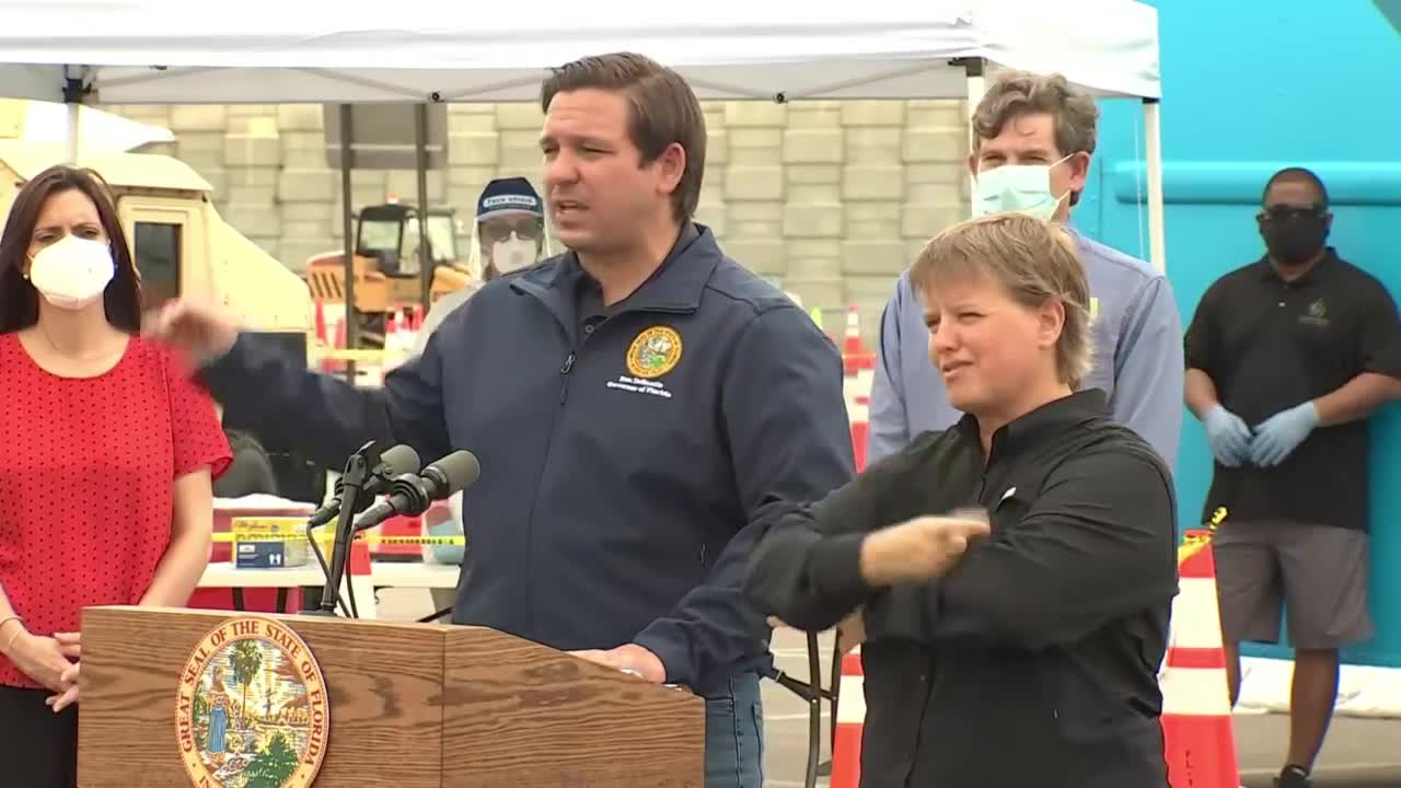Gov. DeSantis in 'discussions' to add Palm Beach County to reopening plan