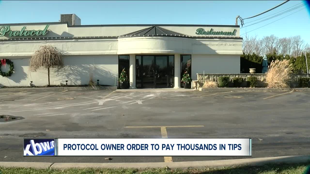Protocol owner ordered to pay thousands in tips to workers
