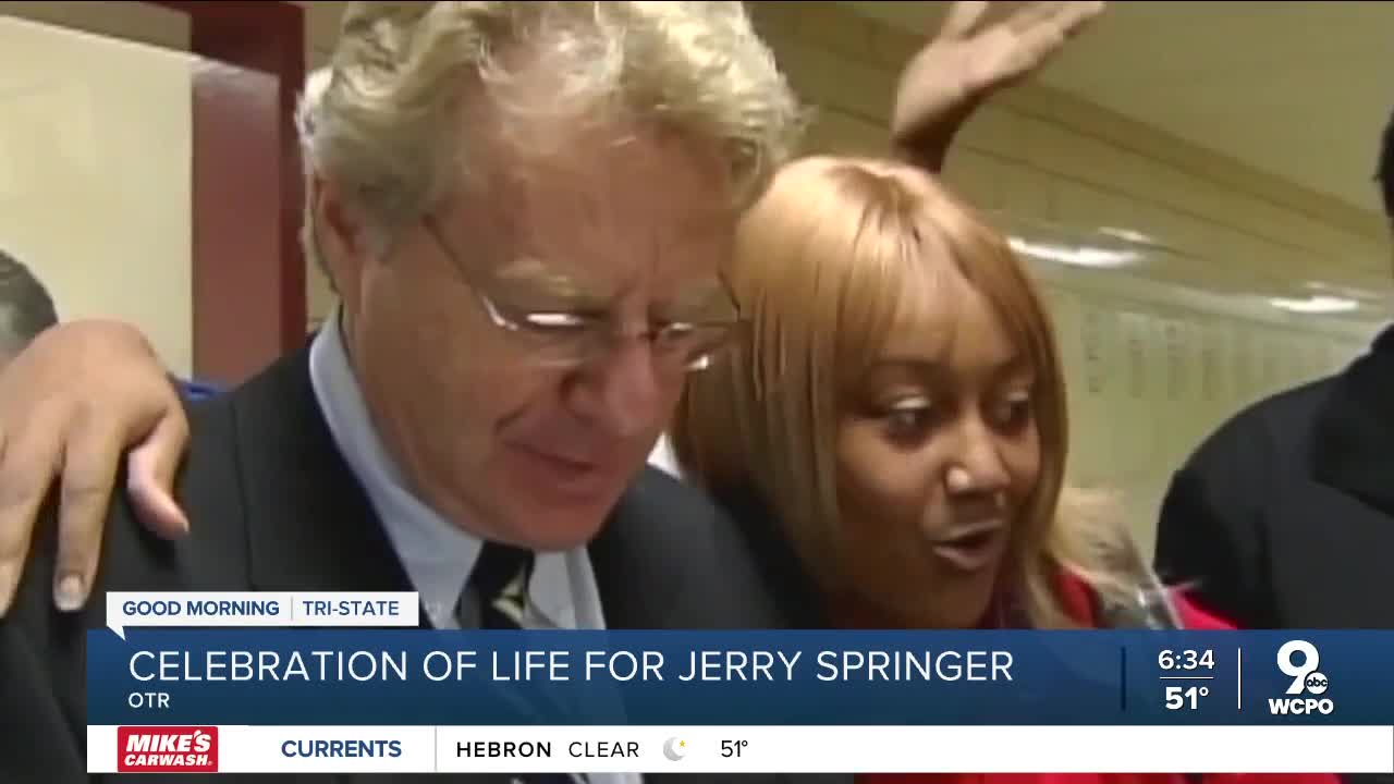 Jerry Springer honored by friends, family, fans at celebration of life in OTR