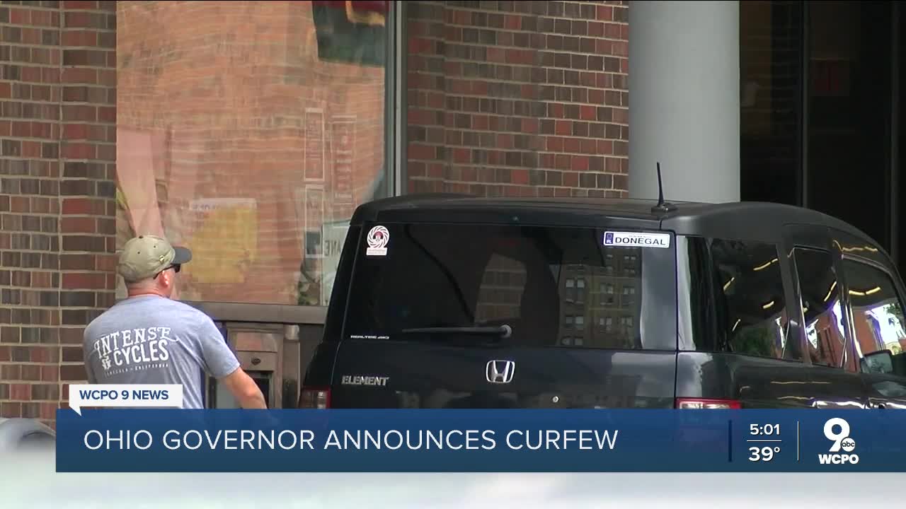Statewide curfew to begin Thursday in Ohio