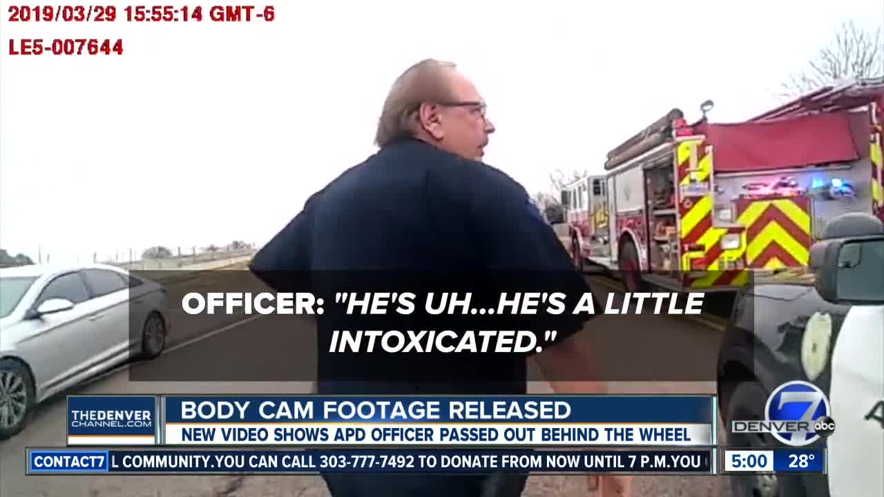 Body Cam Shows Response To Officer Found Passed Out Drunk