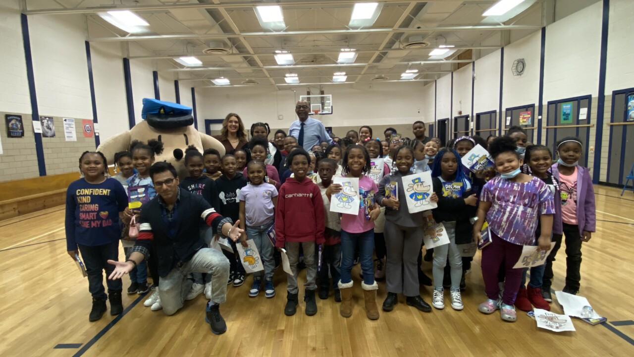 Celebrating the millionth book milestone for 'If You Give A Child A Book'