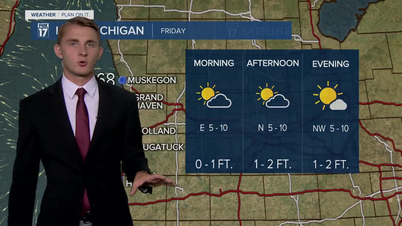 Tonight's Forecast: The humidity sticks around, but skies begin to clear.