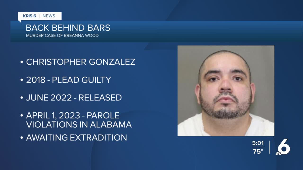 Man convicted in Breanna Wood case arrested in Alabama for violating parole