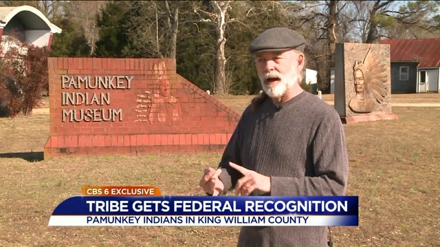 Pamunkey Indians become first Virginia tribe given federal recognition
