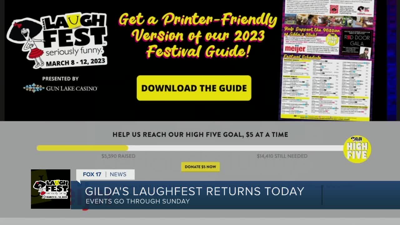 Gilda's LaughFest kicks off its 13th year with nearly 50 shows