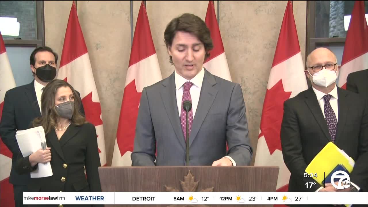 Canada declares national emergency, plans on removing vaccine mandate ...