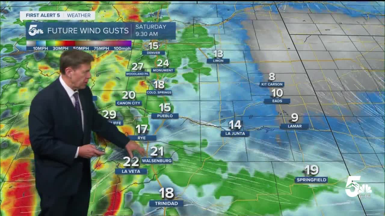 Warm and windy Spring weekend ahead