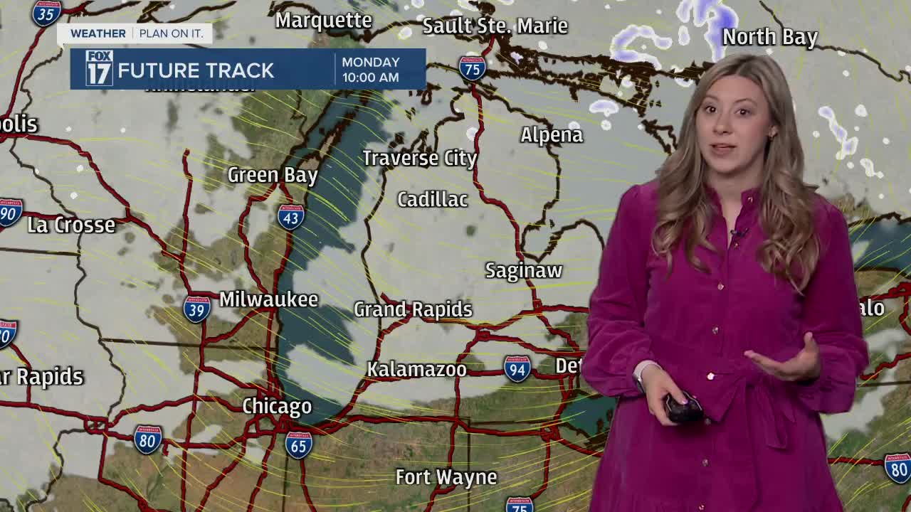 Forecast: 40s and afternoon sunshine Monday