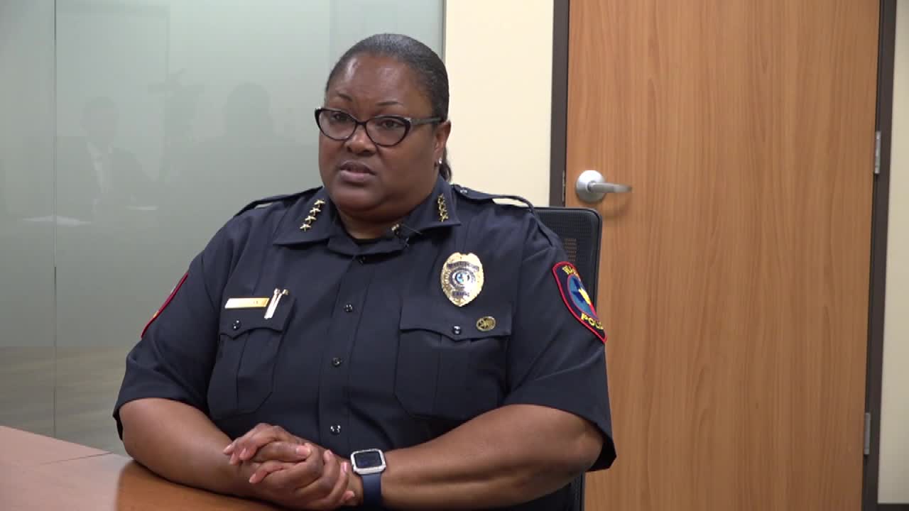 Waco police chief addresses increasing murder rate, gun violence