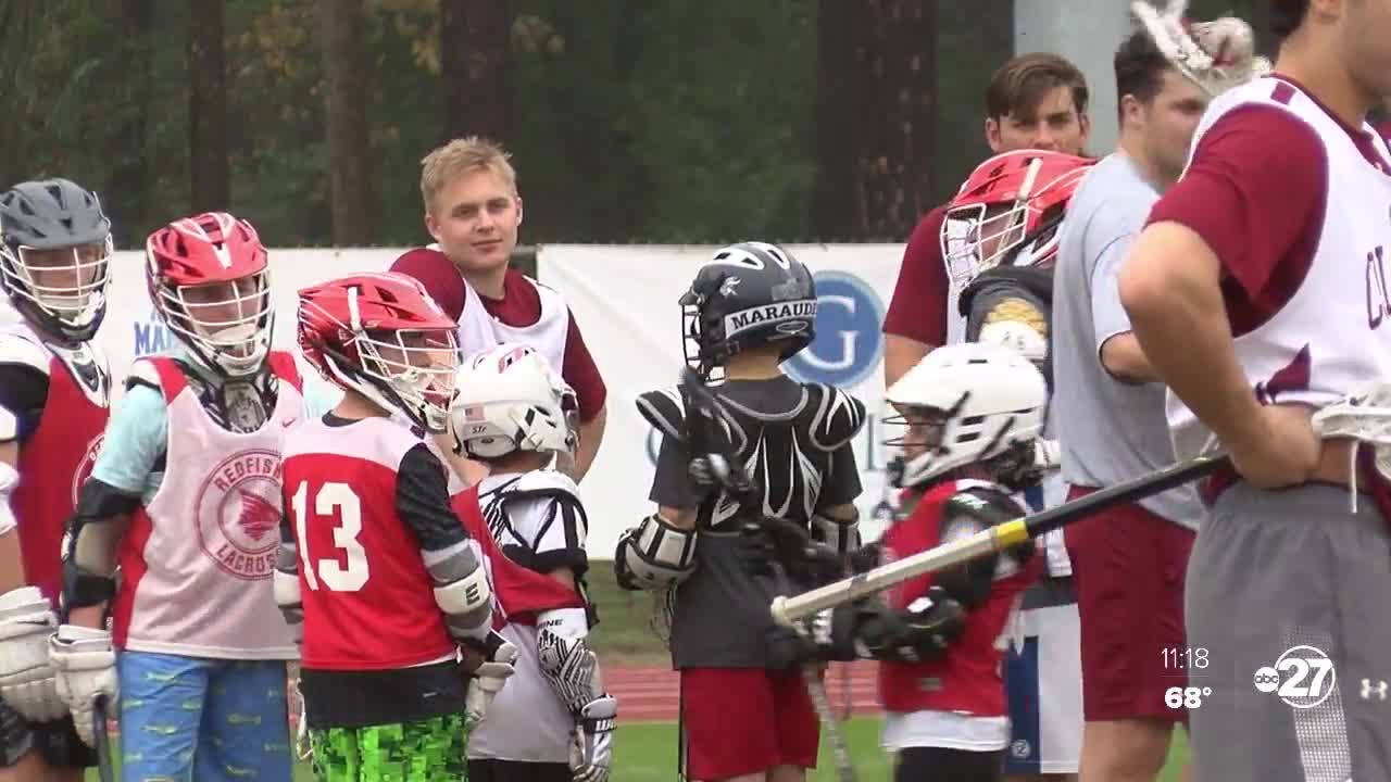 Colgate Lacrosse holds camp at Maclay