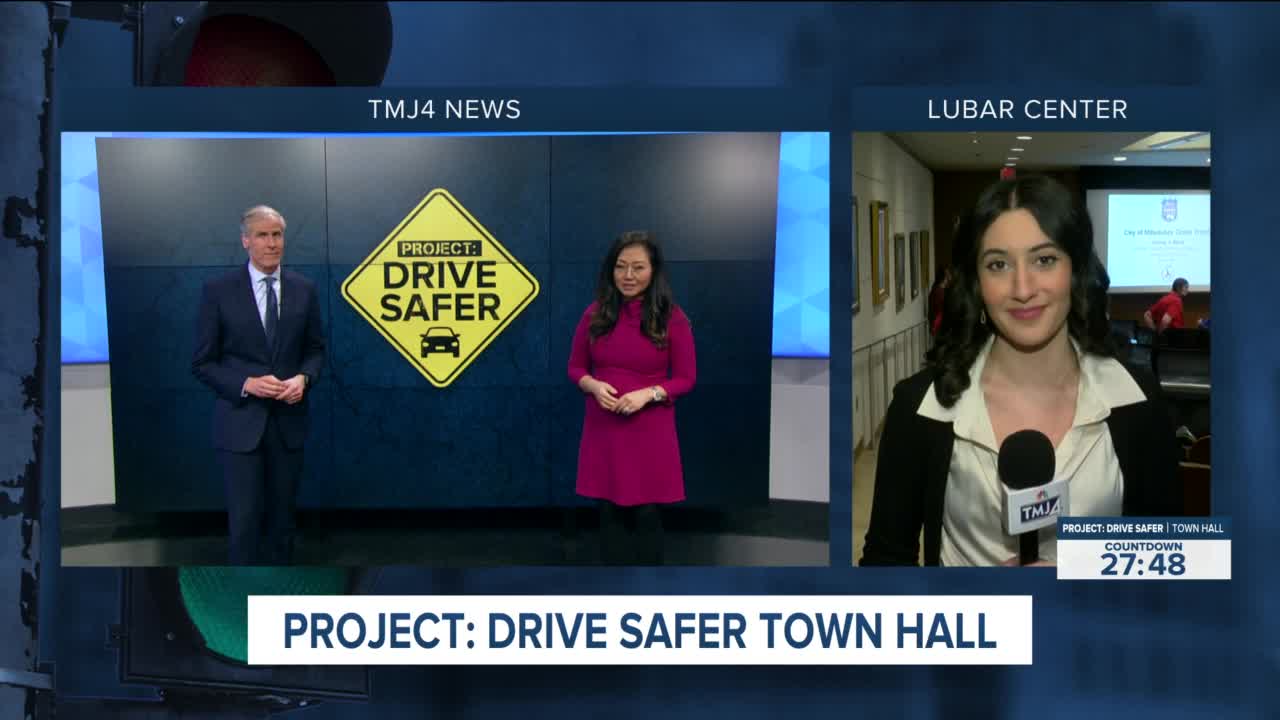 Project: Drive Safer hosts first community Town Hall at Marquette's Lubar Center