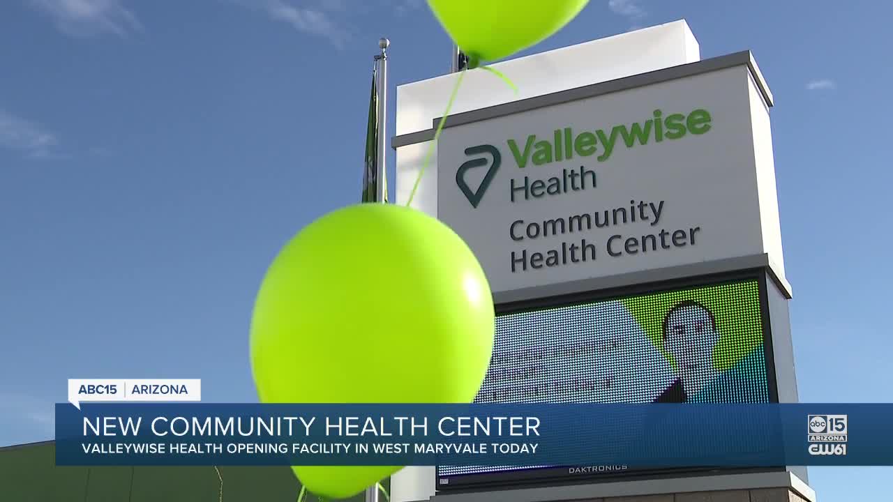 A look inside Valleywise's new health center in Maryvale