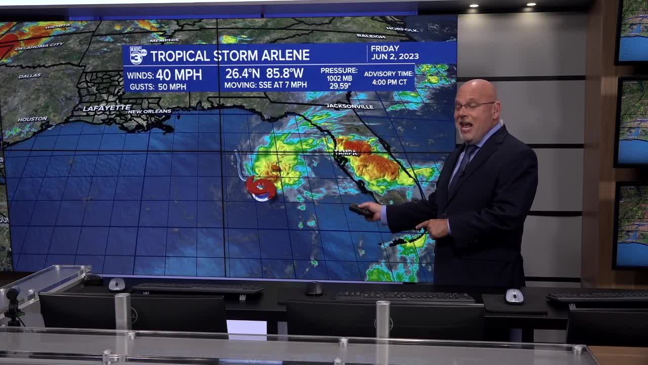 Early summer weather pattern settling in