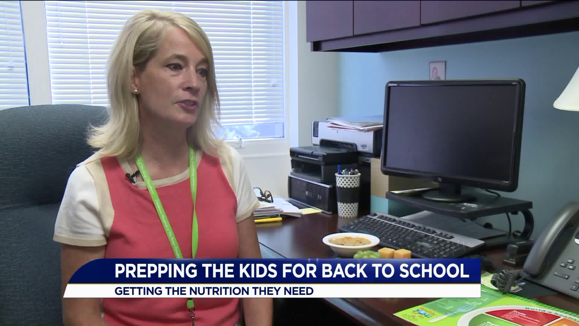 Back to school nutrition tips from a dietitian
