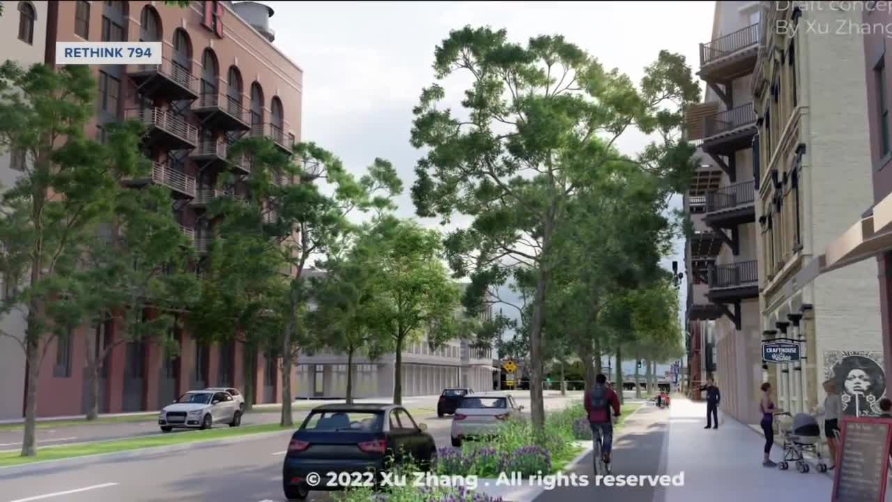 Proposal would reshape face of downtown Milwaukee, renderings show