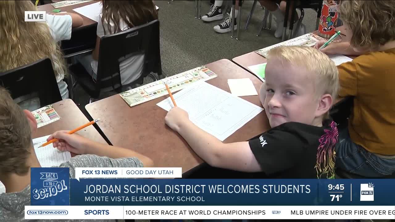 The First Day of School at Monte Vista Elementary