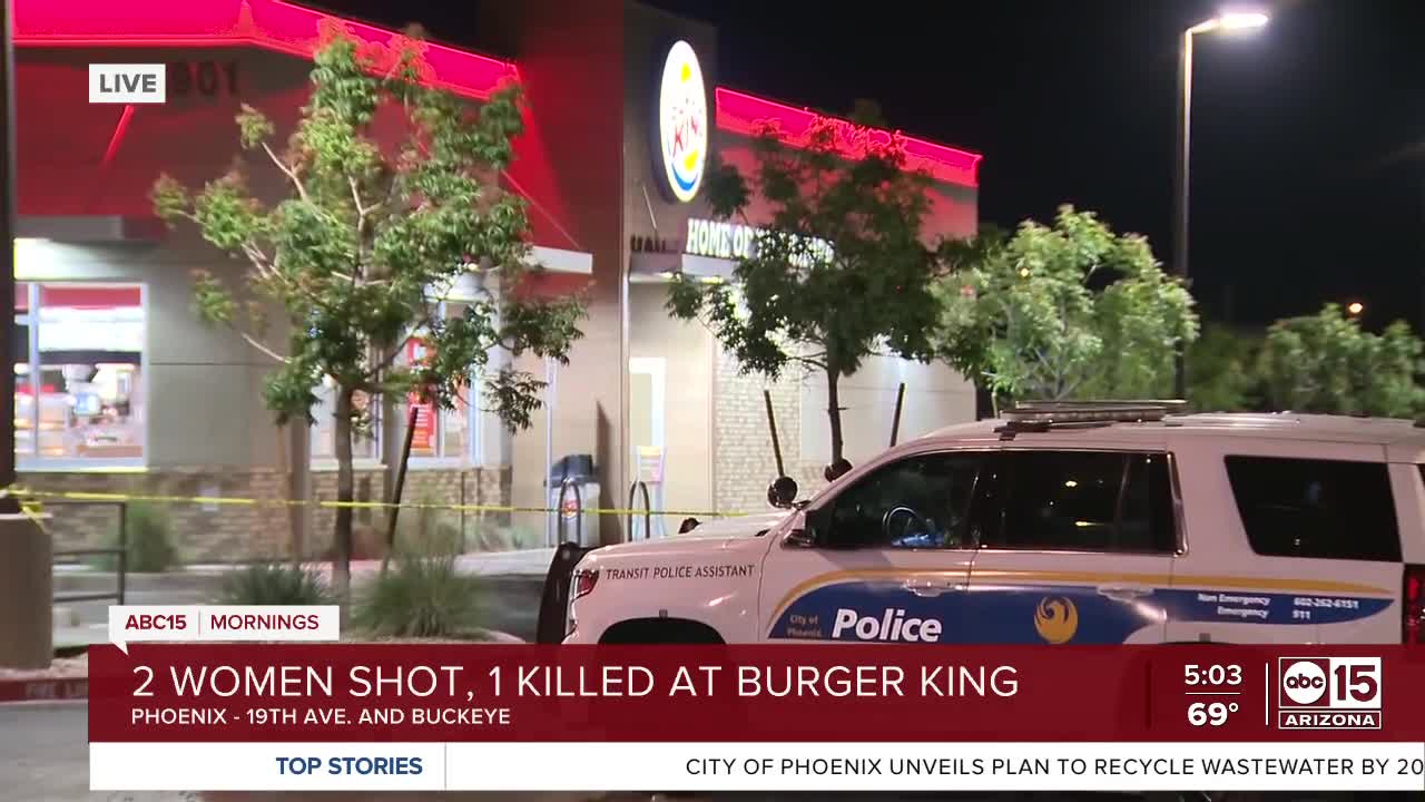 Woman dead, girl hospitalized after shooting at south Phoenix Burger King