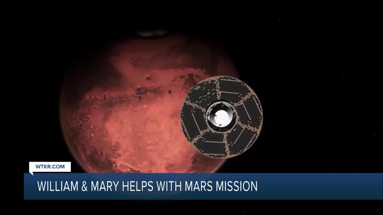 William & Mary professor helping with Mars exploration