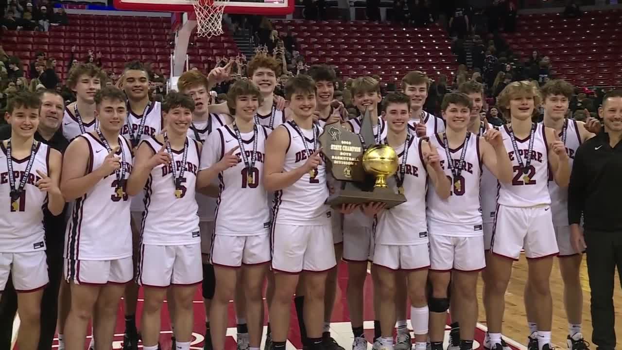 PERFECTION: De Pere brings home gold ball with historic undefeated season