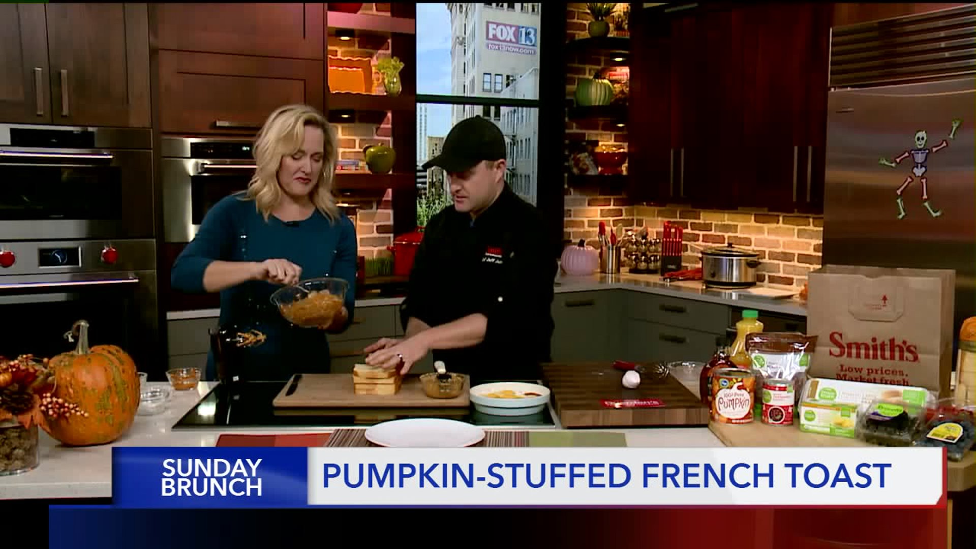 Smith’s Food & Drug ‘Sunday Brunch’: Pumpkin Stuffed French Toast