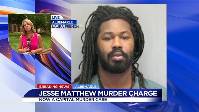 Jesse Matthew Jr. to face capital murder charge in U.Va student Hannah ...