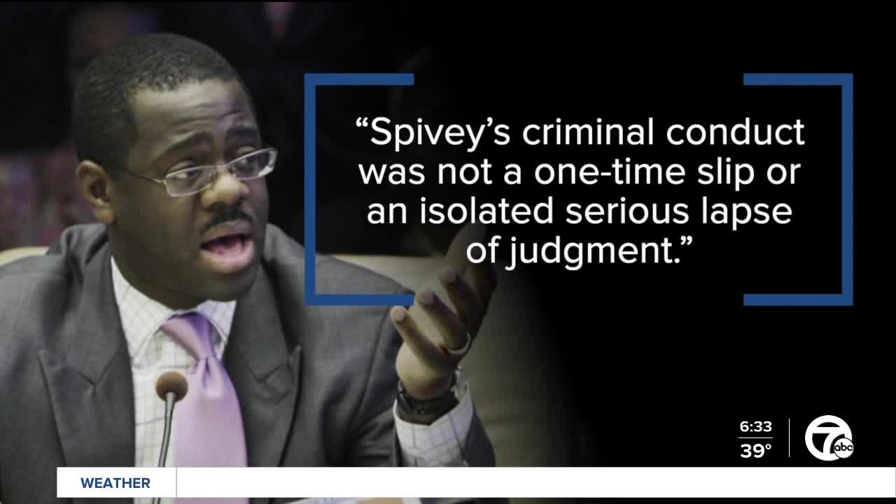 Spivey sentenced to 2 years in prison in bribery case